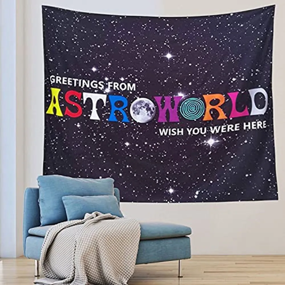 Starry-sky-Tapestry-Moon-and-Star-Tapestry-Wish-You-Were-Here-Tapestry ...