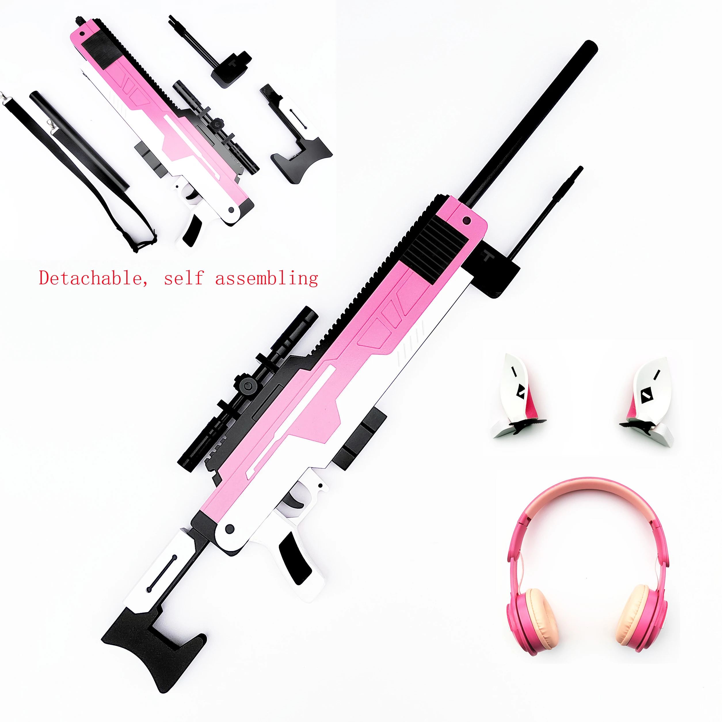 105CM-Game-NIKKE-The-Goddess-of-Victory-Alice-Cosplay-Props-Guns ...