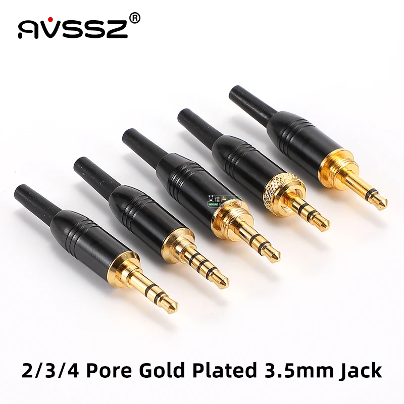 AVSSZ Jack 1/8 inch TS TRS 4 Pole Vehicle Mounted Mobile Phone Bodypack ...
