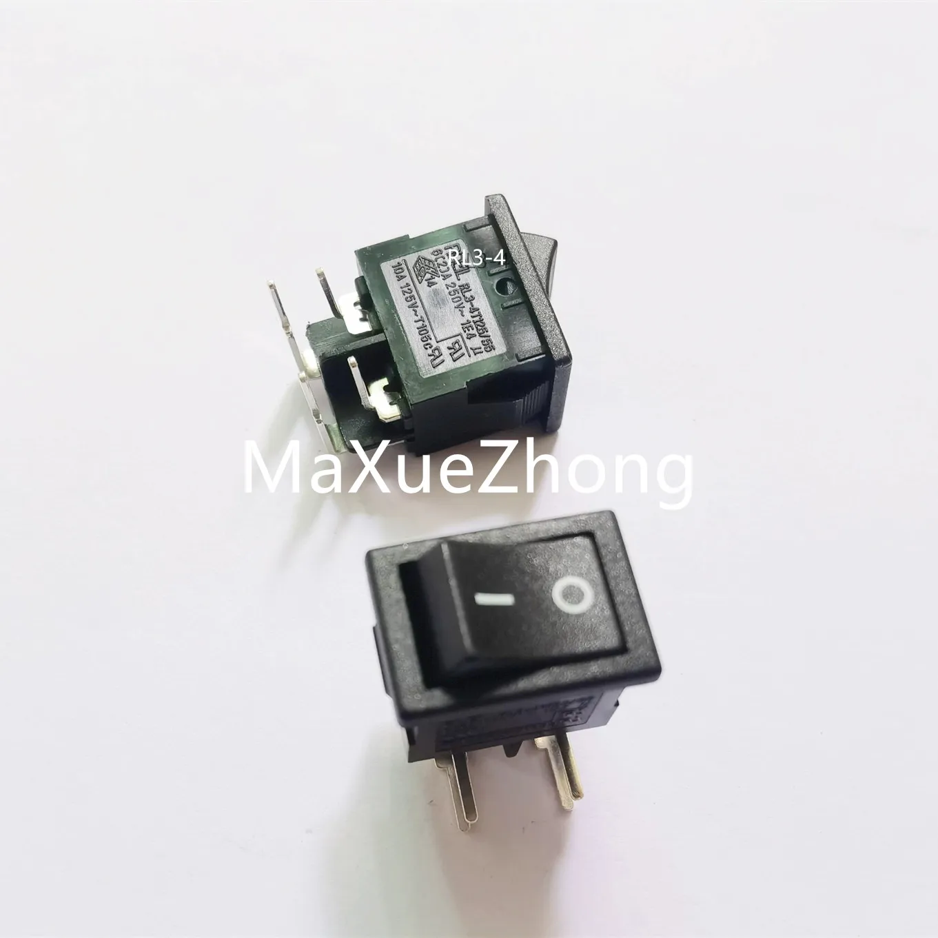 Original-new-100-RL3-4-T125-55-1E4-rocker-switch-6A250V-10A125V-silver ...