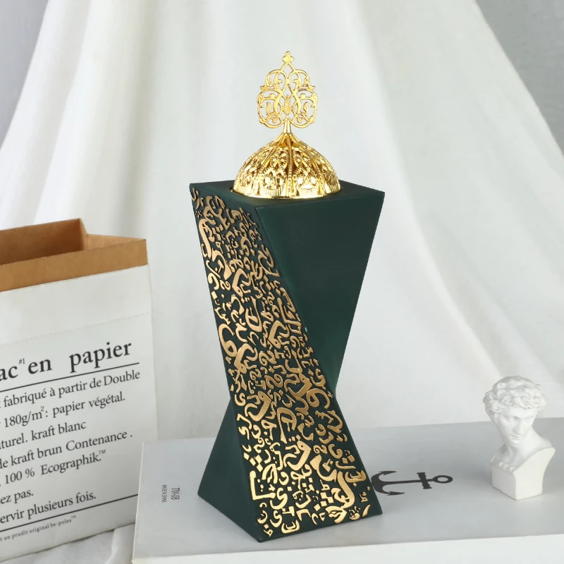 Geometric-Incense-Burner-Arab-Resin-Aroma-Diffuser-Arab-Incense-Holder ...