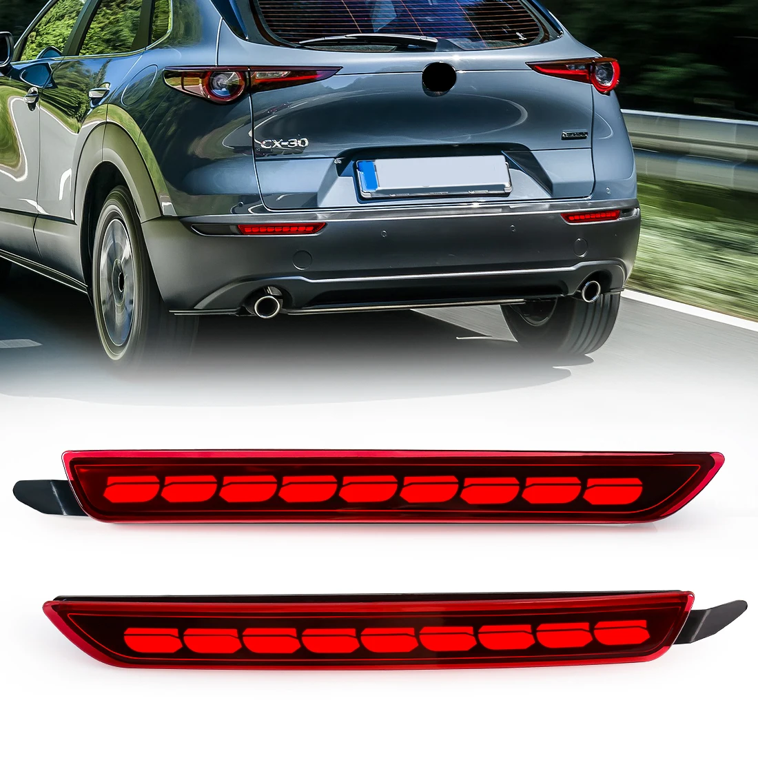 For-Mazda-CX30-CX50-CX-30-CX-50-2020-2021-2022-Car-Rear-Bumper ...