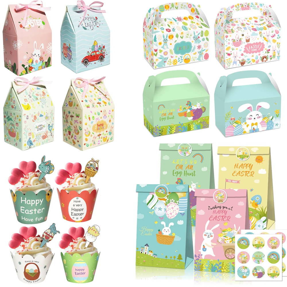 1SET-Easter-Candy-Boxes-Colorful-Rabbit-Egg-Boxes-for-Happy-Easter-Kids ...