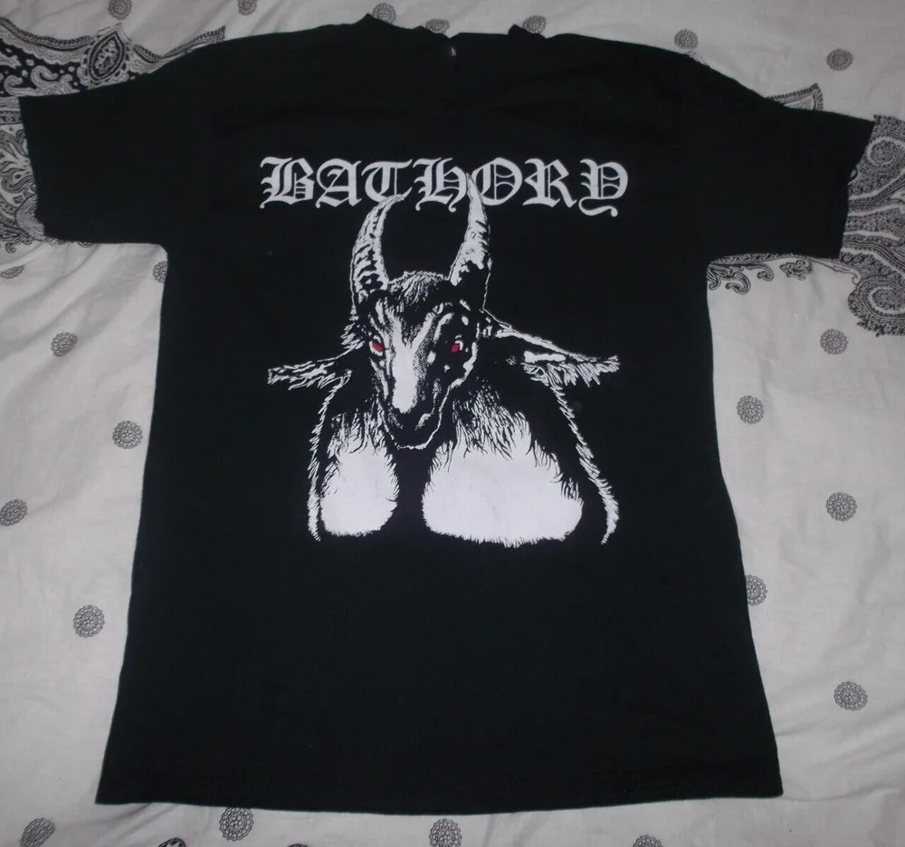 Rare-Bathory-Cotton-Band-Gift-For-Fan-S-2345XL-Unisex-T-Shirt-High ...