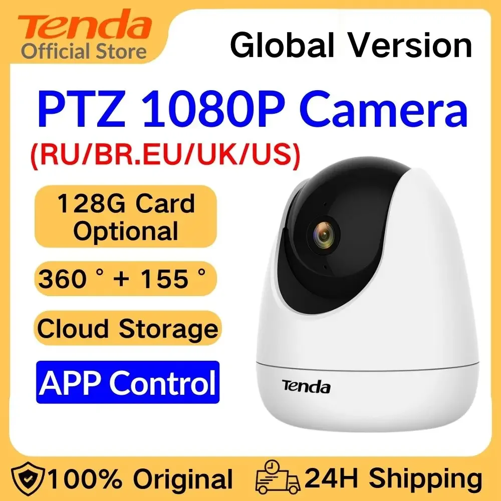 Tenda-Cp3-Surveillance-Camera-1080P-Full-Hd-2Mp-Wifi-Ip-Camera-Kids ...