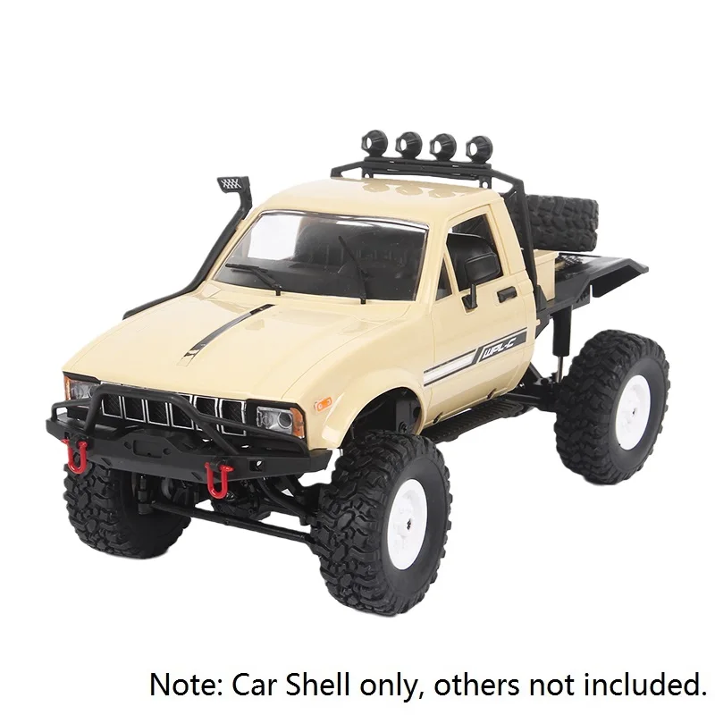 Unassembled 190mm Wheelbase Body Car Shell for WPL C14 C24 C24-1 1/16 ...