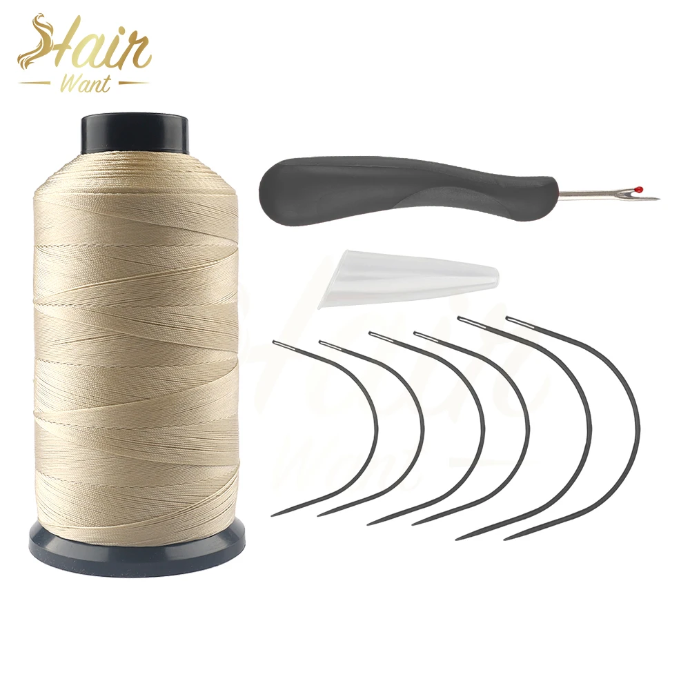 Hair-Want-Hair-Weaving-Thread-For-Wig-Making-Wefting-Tools-Nylon-Hair ...