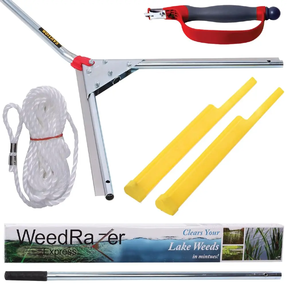 Express-Lake-Weed-Cutter-Compact-Aquatic-Pond-Plant-Cutting-Tool-Sharp ...