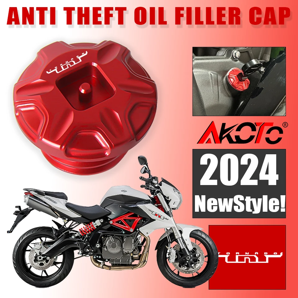 Motorcycle-CNC-Anti-theft-Oil-Filler-Cap-Accessories-Engine-Oil-Plug ...