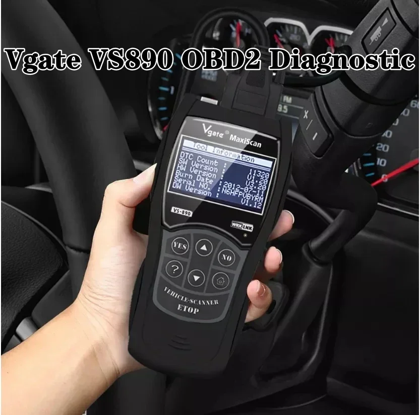 2024-Newest-Vgate-VS890S-OBD2-Diagnostic-Scanner-VS890-Vgate-SCAN-Tool ...