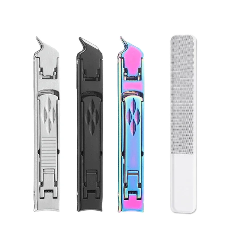 Stainless-Steel-Nail-Clipper-Double-ended-Dual-purpose-Thin-Portable ...