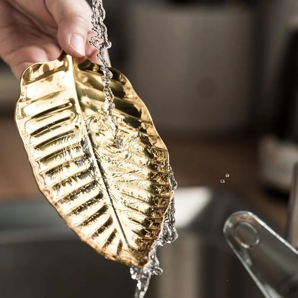 1-2PCS-Kitchen-Counter-Spoon-Rack-Stainless-Steel-Leaf-Shaped-Spoon-Rack-for-Stove-Surface ...