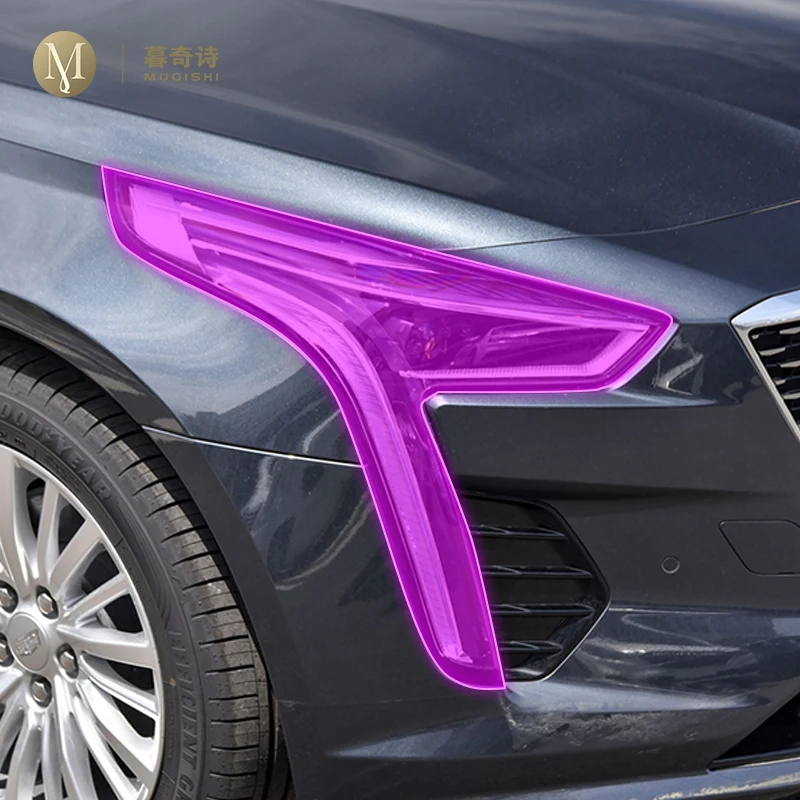 For-Cadillac-CT6-2019-2023-Car-Exterior-PPF-protective-film-Headlamp ...
