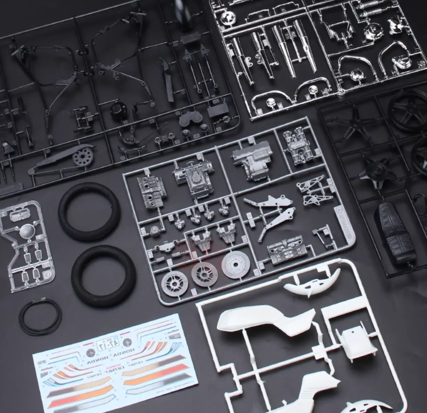 1/12 CB750F Scale Assembly Motorcycle Model Building Kits Tamiya 14006 ...