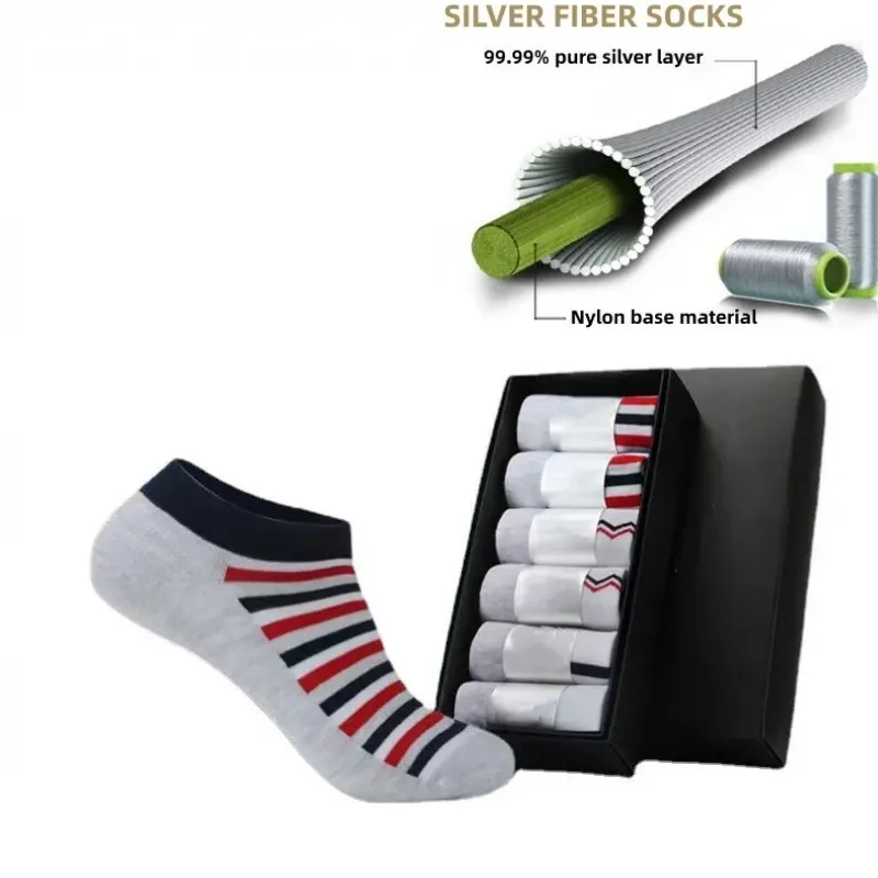 15-Pure-Silver-Infused-Socks-Anti-Odor-Anti-bacterial-Moisture-Wicking ...