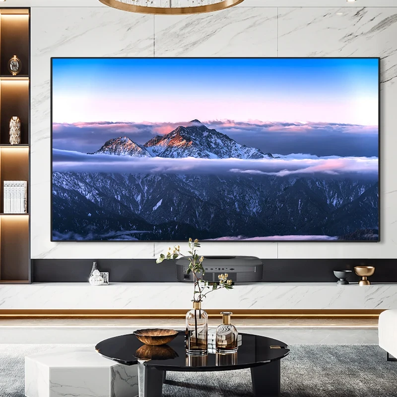 Tela-do-projetor-UST-com-moldura-fixa-tela-de-proje-o-luz-do-dia-ALR ...