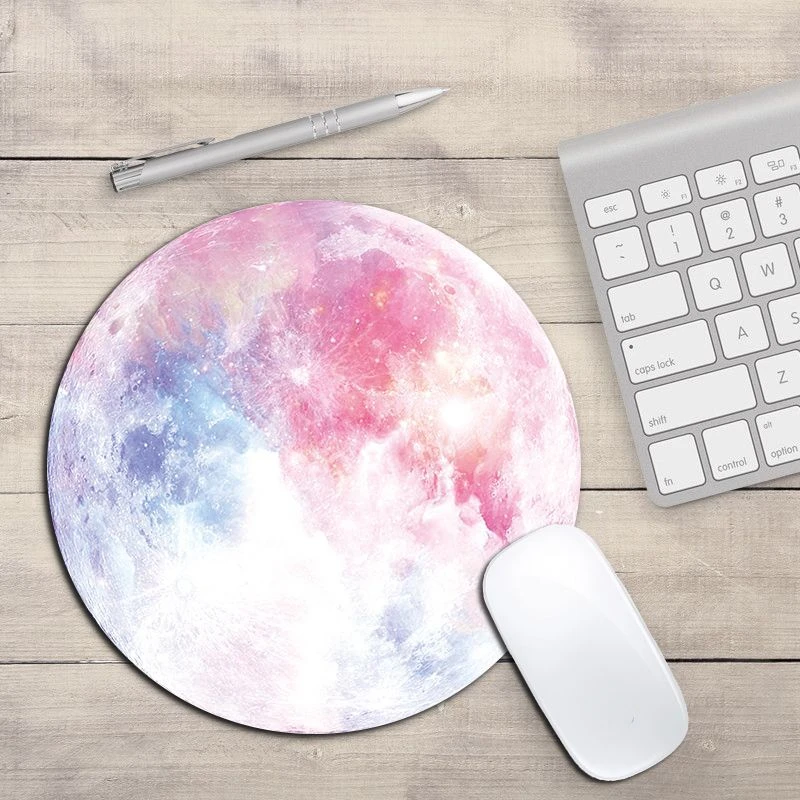 Round-Mouse-Pad-For-Computer-Laptop-Keyboard-Pad-Personalized-Office ...