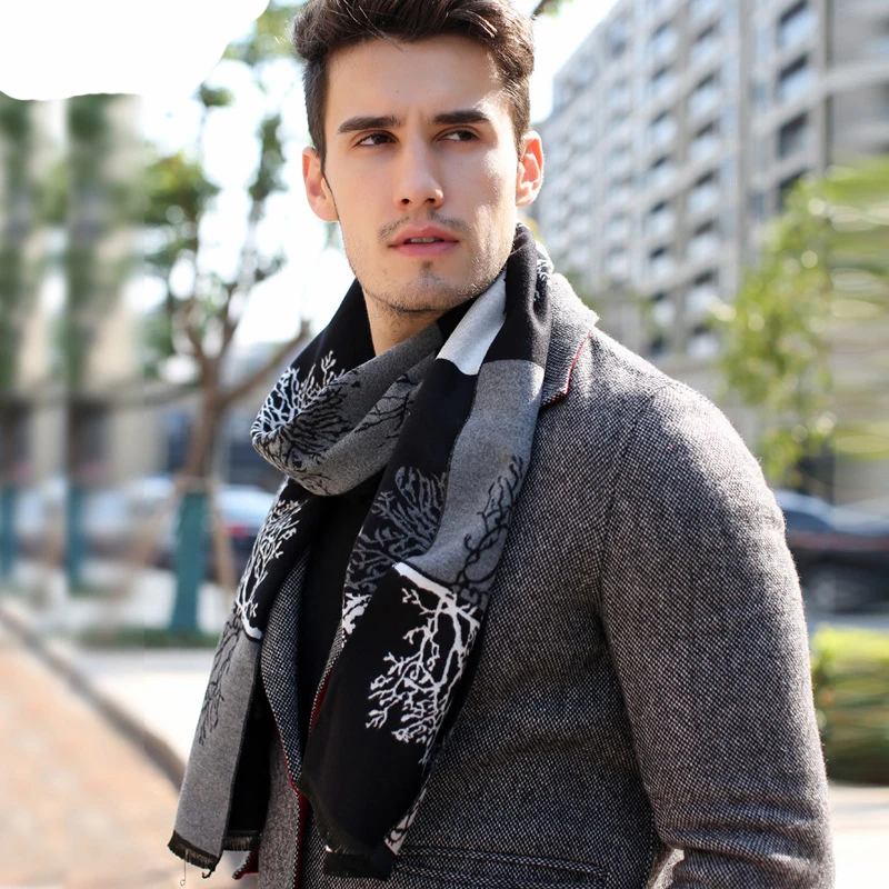 Cashmere Scarf Luxury Men Luxury Man Scarf Winter Scarf Men Long Shawl Man Men Aliexpress