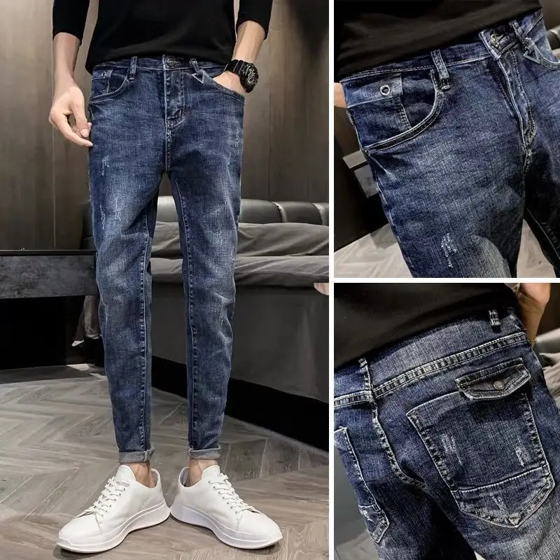New-Spring-and-Autumn-Harajuku-Ripped-Cowboy-Korean-Fashion-Stretch ...