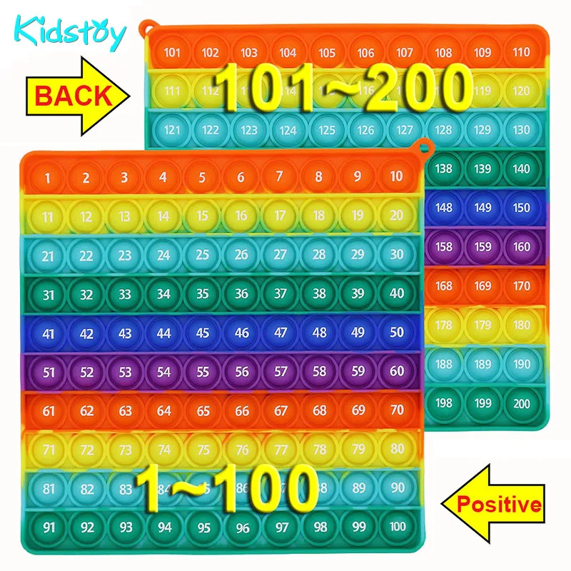 Number-1-200-Couting-Digital-Table-Montessori-Big-Size-Bubble-KidsToy ...