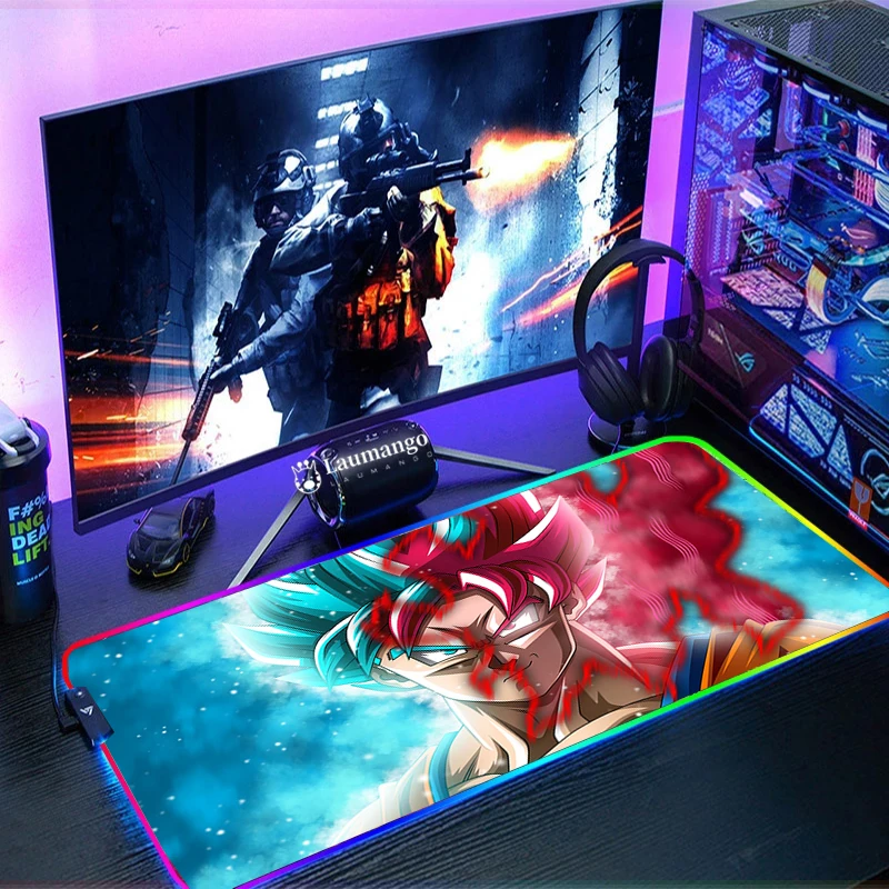 Mousepad Xxl Rgb Dragon Ball | Gaming Pad Anime Dragon Ball - Mousepad ...