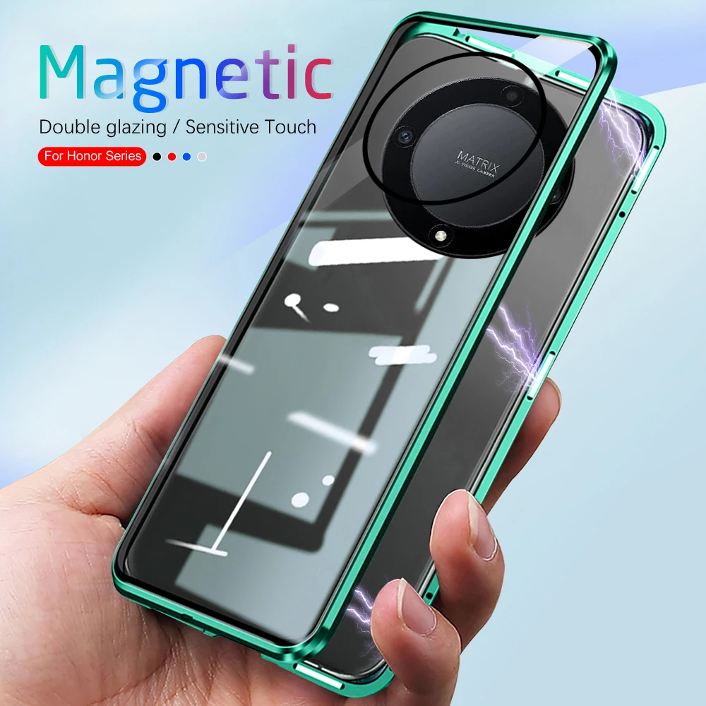 Magic5Lite-Case-For-Honor-Magic5-Lite-5G-360-Magnetic-Double-sided ...