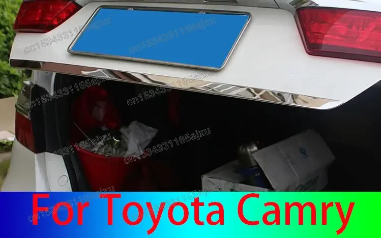 Car-styling-For-Toyota-Camry-4-door-2015-Trunk-trim-Tailgate-Rear-Door ...