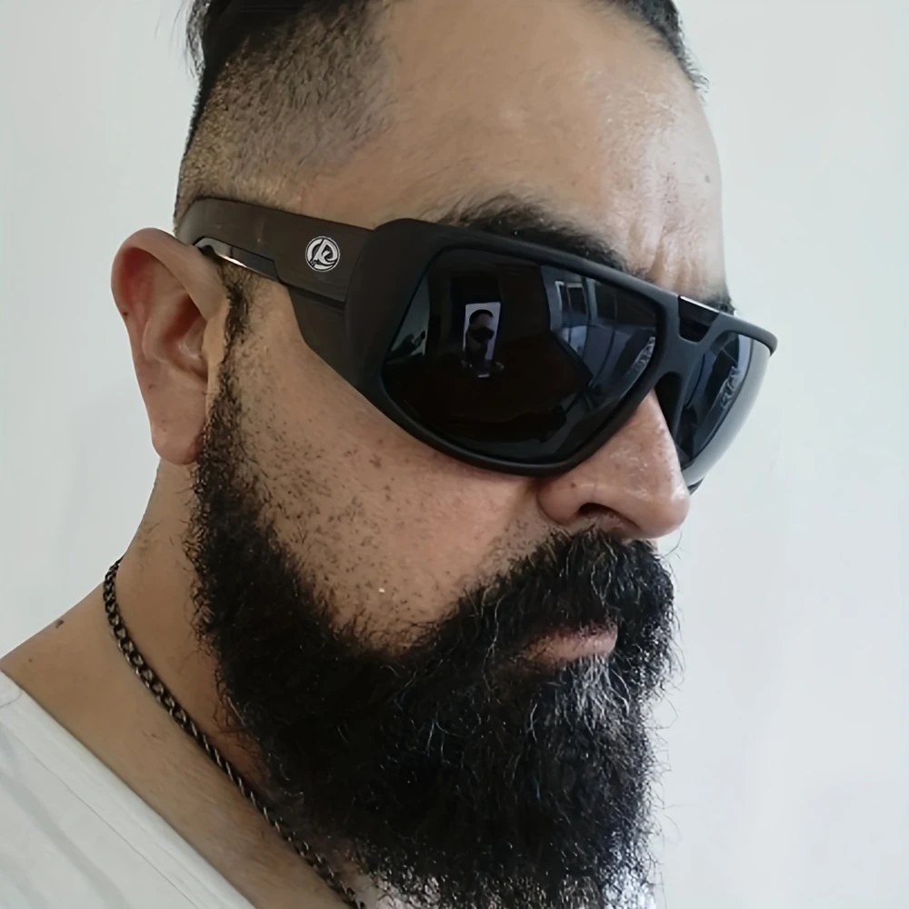 KDEAM Shield gafas de sol polarizadas cuadradas para pesca y conducción ...