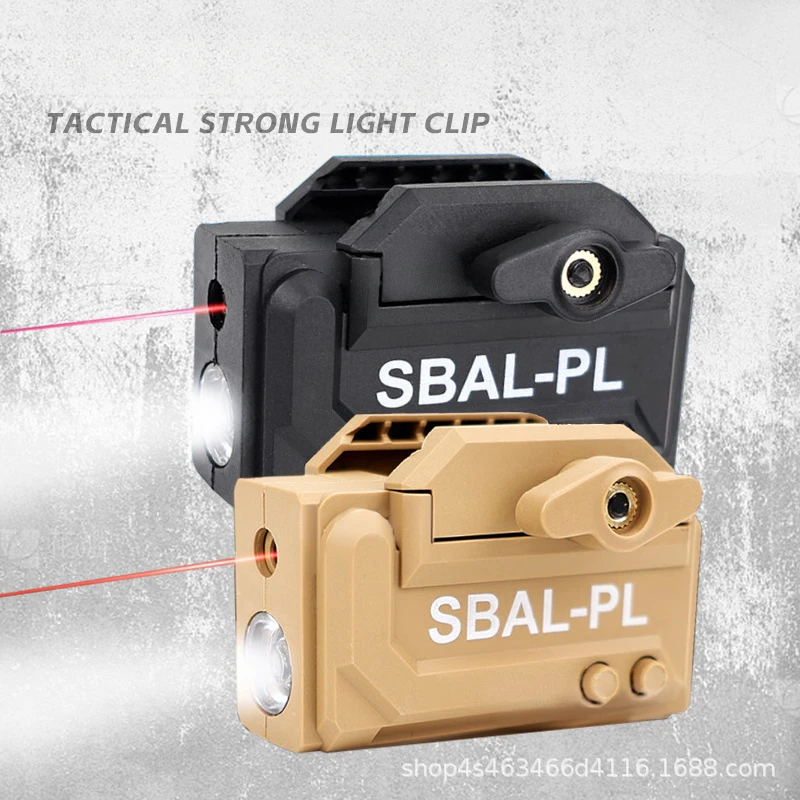 Tactical Light Clip Flashlight Infrared Light Flashlight 20-21mm Toy ...