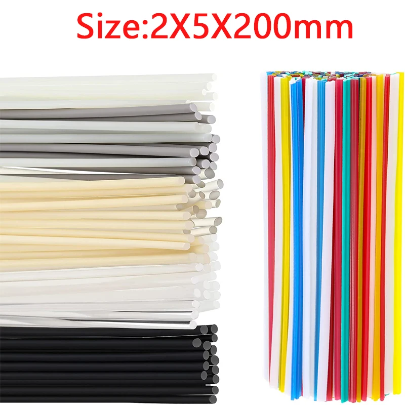 25-50PCS-Plastic-Welding-Rod-ABS-PP-PVC-PE-Welding-Rods-5x2mm-Plastic ...