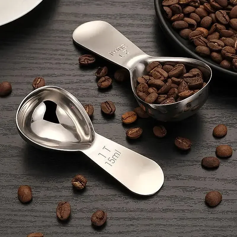 Stainless-Steel-Coffee-Spoons-Coffee-Measuring-Scoop-for-Ground-16ml ...