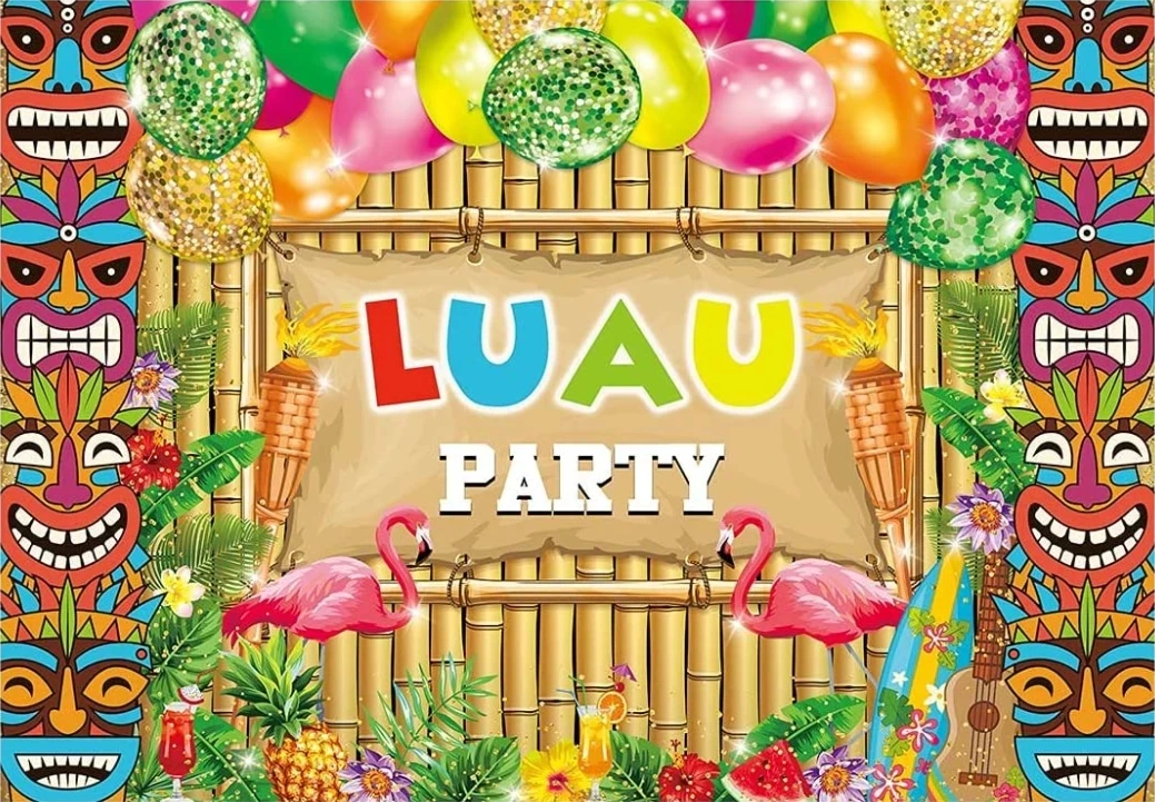 Kids Luau Background