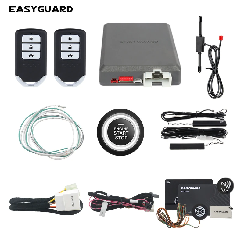 EASYGUARD CANBUS Plug & Play Remote Starter Proximity Entry NFC ชุด ...