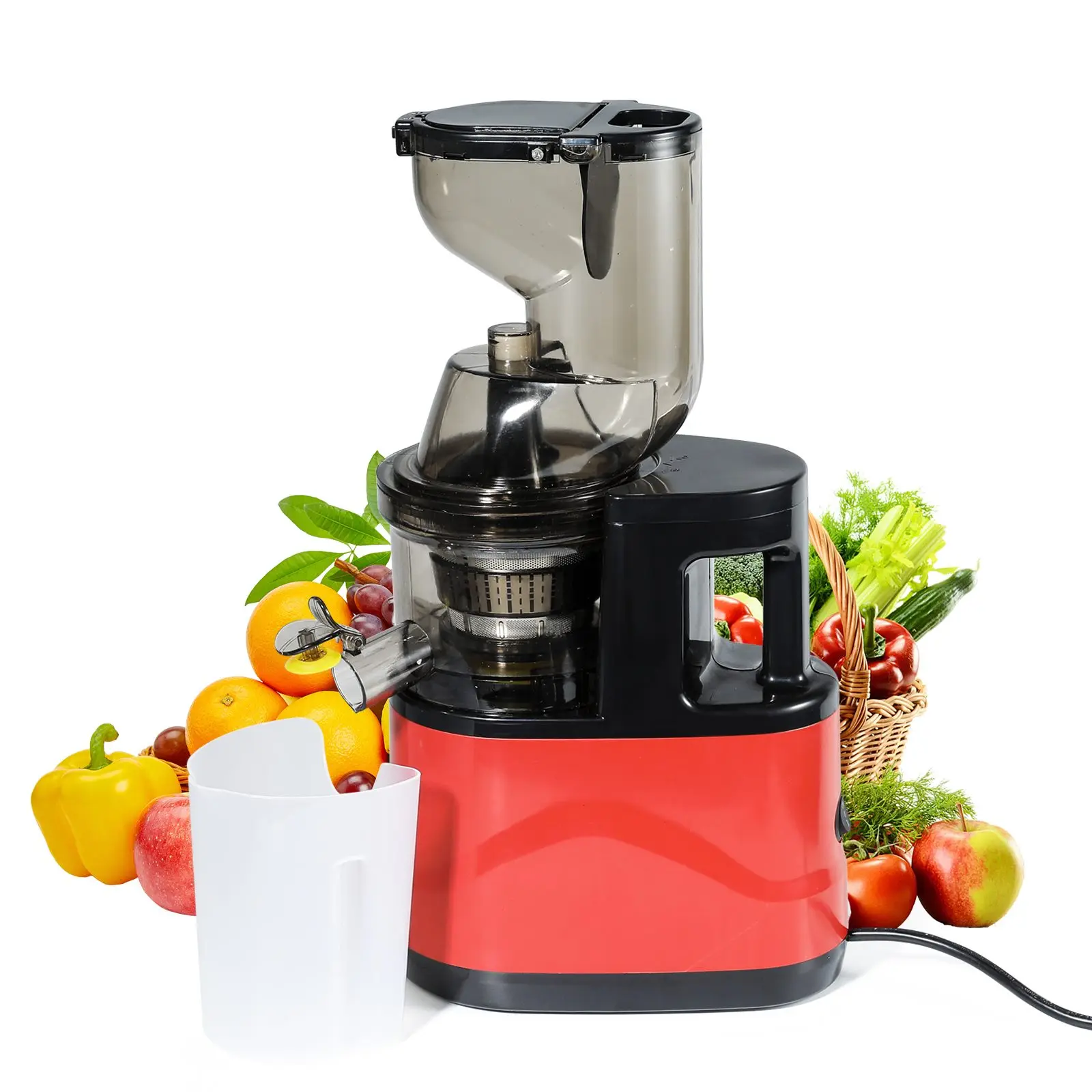 500W Multifunctional Juicer Cold Press Household Residue Separation ...