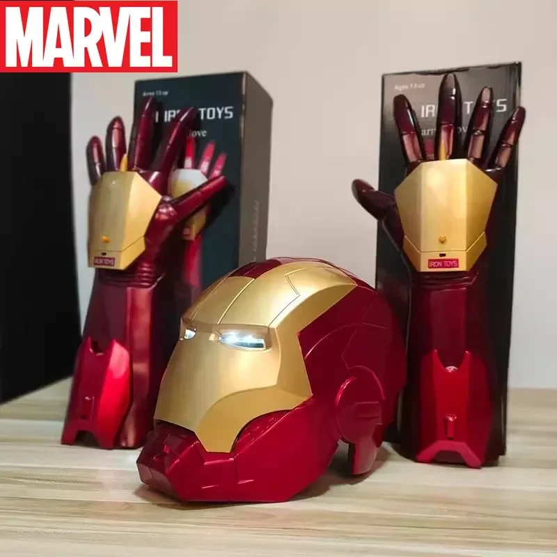 Iron-Man1-1Cosplay-Helmet-Marvel-Avengers-Light-Led-Ironman-Mask-PVC ...