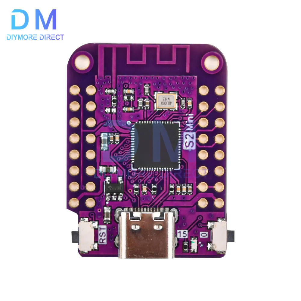 ESP32 S2 Mini WIFI Board Based ESP32 S2FN4R2 ESP32 S2 4MB For Arduino esp32-s2-mini-wifi-board-based-esp32-s2fn4r2-esp32-s2-4mb-for-arduino