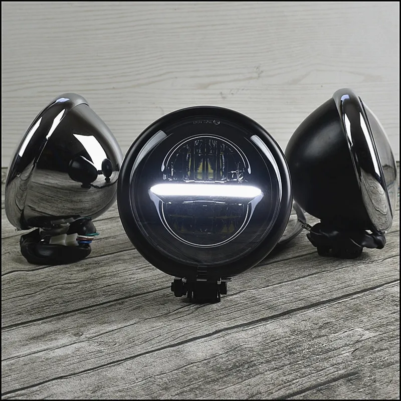Retro-Prince-Motorcycle-Modification-Cafe-Racer-Universal-883-LED ...
