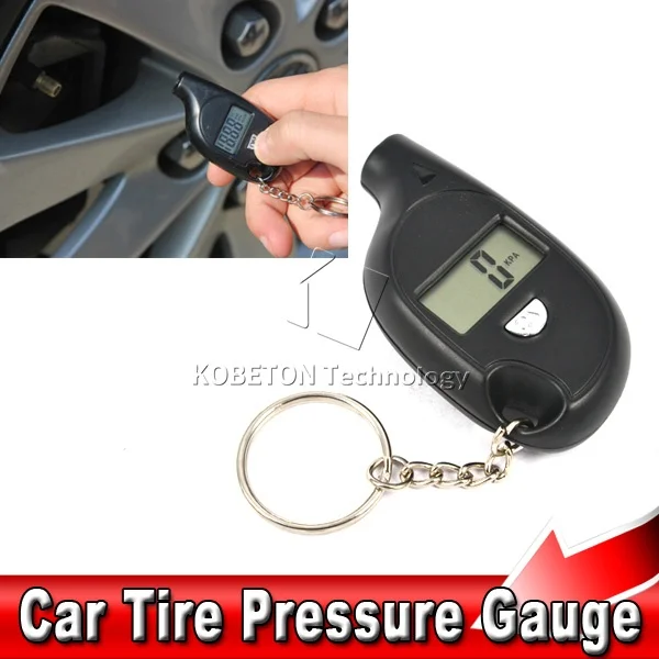 Mini Lcd Digital Tire Pressure Gauge Tpms Tools Car Bike Motor Tyre ...