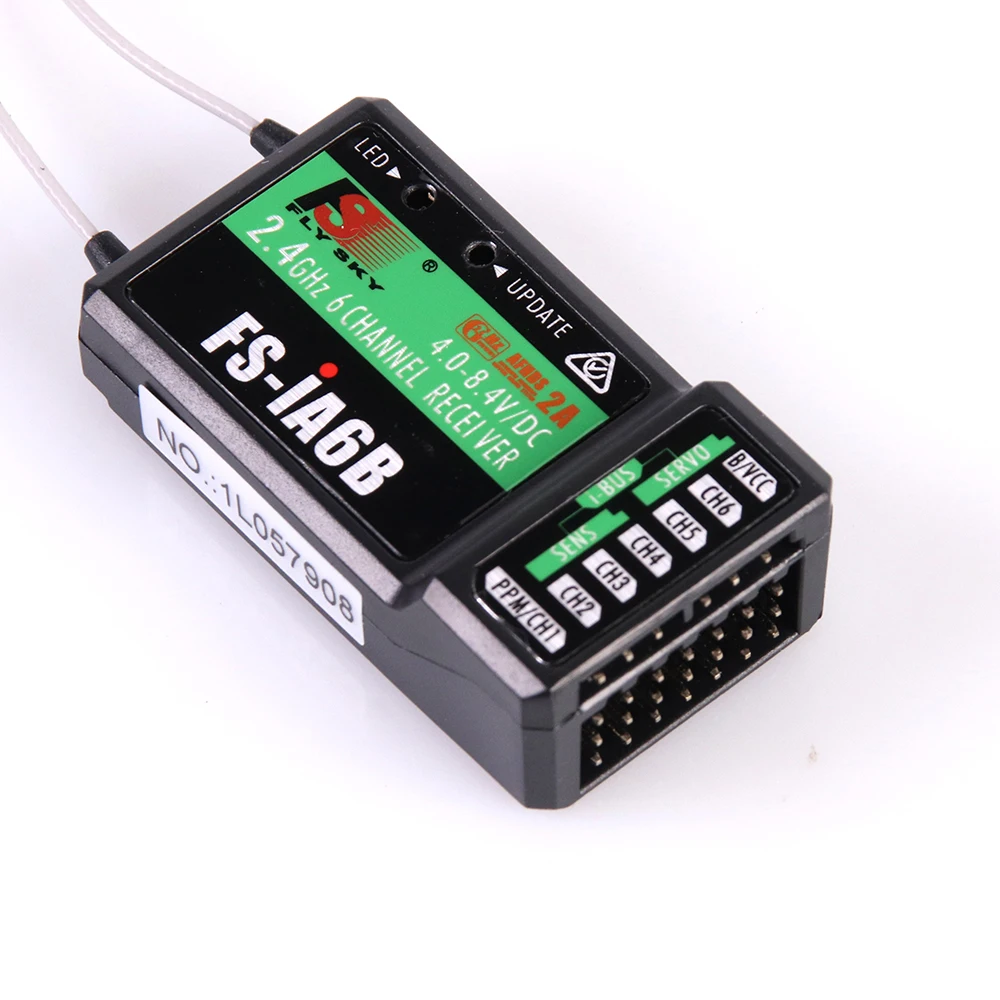 FlySky FS-iA6B 6CH Receiver For FlySky Transmitter - HobbyRC BD