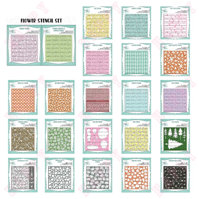 Random Vine Stencils