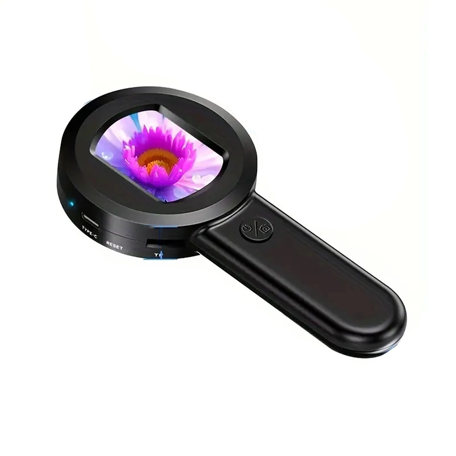 1Pc 100X Microscope For Adults Kids Handheld Coin Magnifier with Light ...