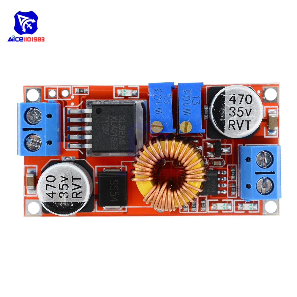Generic Xl4015e1 5a Dc-Dc Buck Step-Down Module Step-Down Circuit Dc To Dc Voltage Step Up Down ...