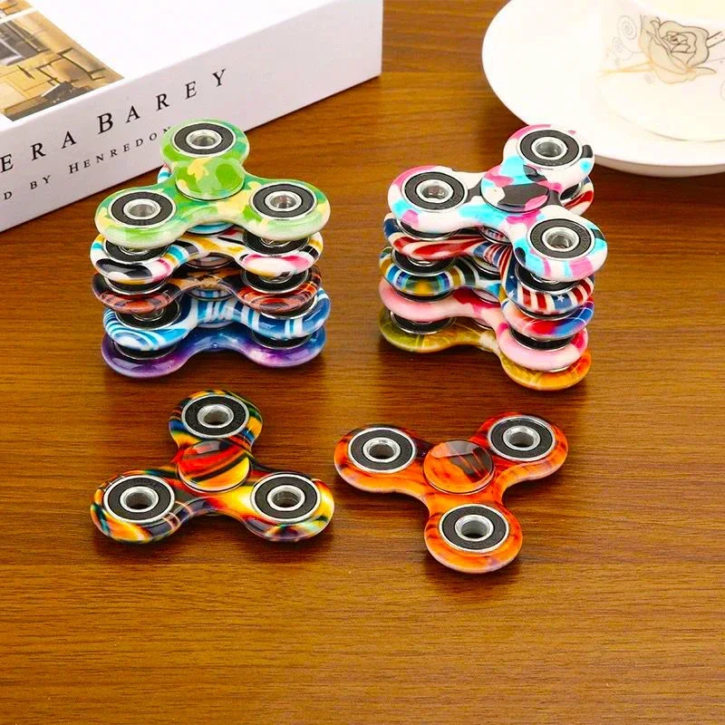 Colorful-Hand-Spinner-EDC-Fidget-Spinner-Rainbow-Spiner-Anti-Anxiety ...