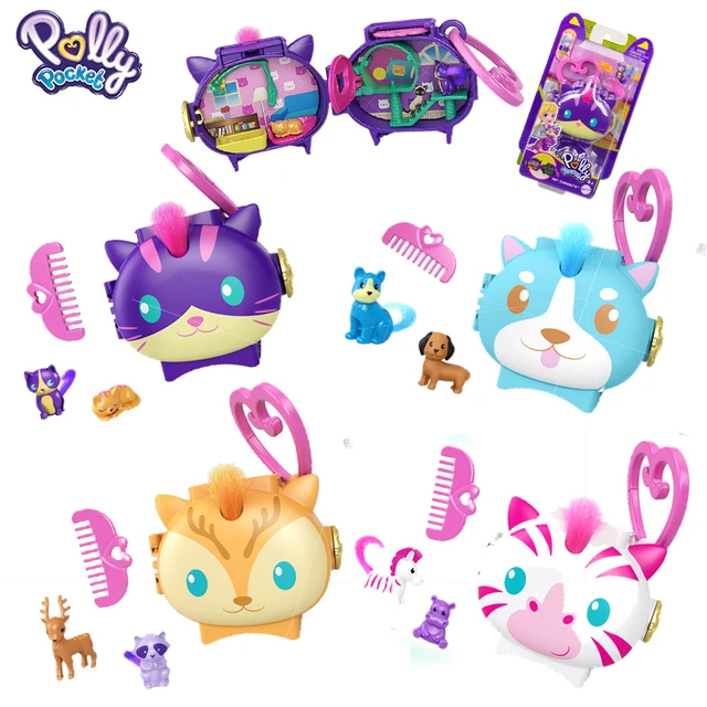 Polly Pockets Sets For Girls Polly Pocket Pet Connects Red Panda Micro ...