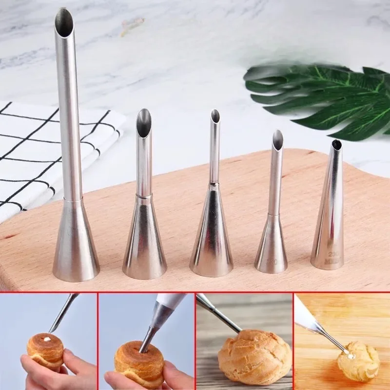 Stainless-Steel-Puff-Mouth-Cake-Puff-Cream-Flower-Squeezer-Western ...