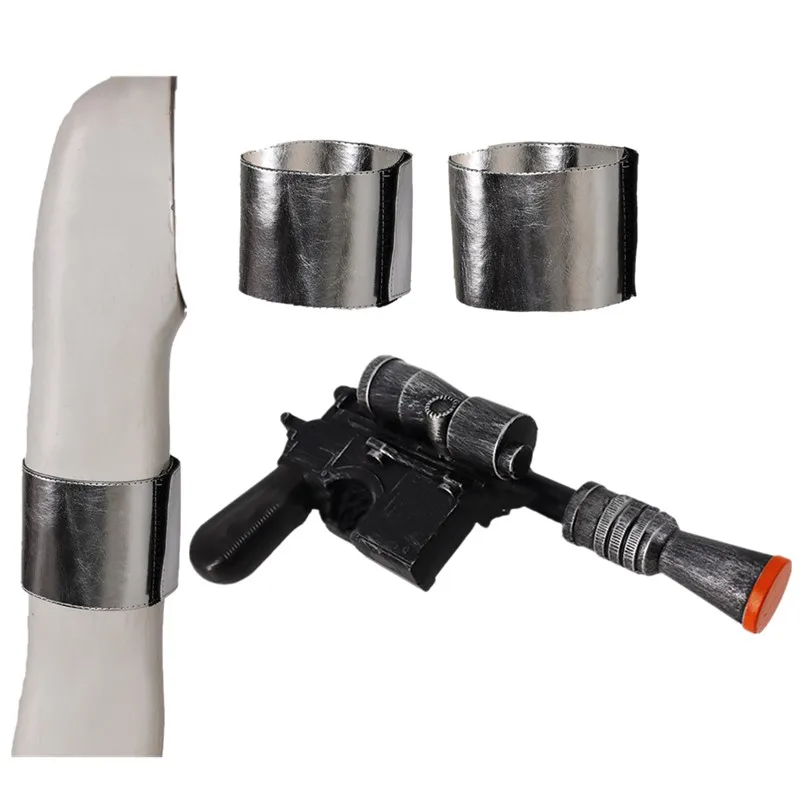 Leia Armbands Solo Pistol Prop Han Cosplay Space TV Battle Hand Arms ...