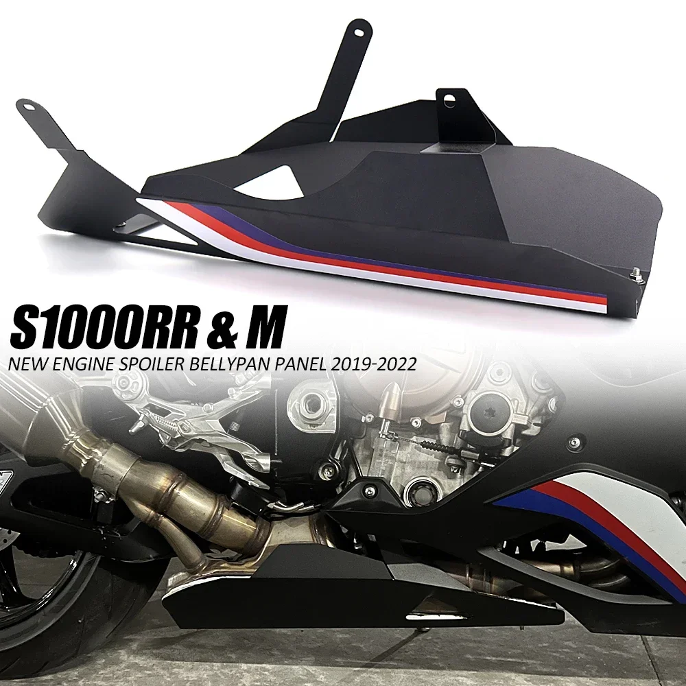 New-Black-Motorcycle-Accessories-Belly-Pan-Engine-Spoiler-Side-Fairing ...