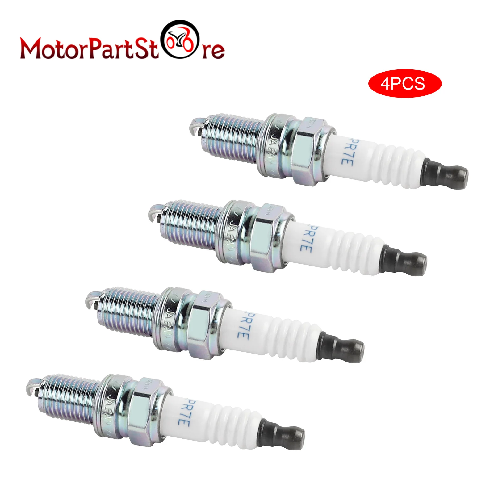 4 Packs Spark Plug DCPR7E 3932 for Harley Davidson Sportster XL 883 ...