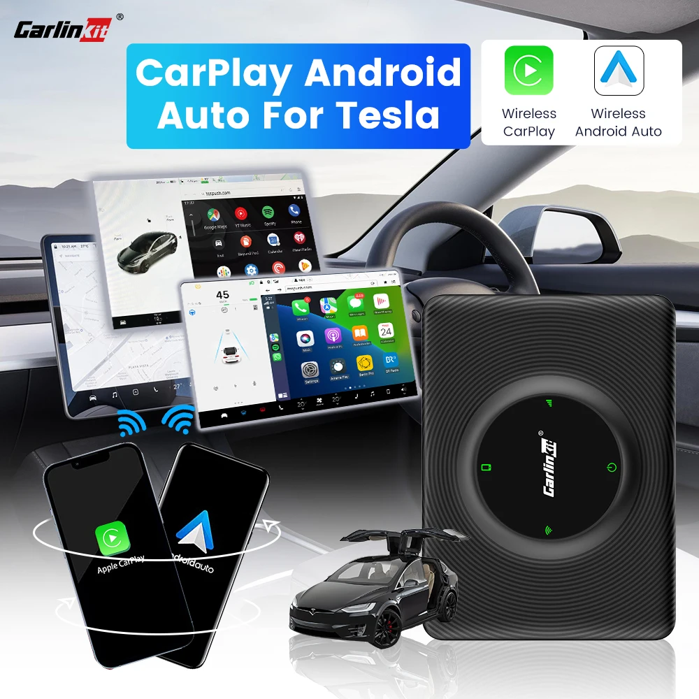 CarlinKit-4-0-For-Tesla-Upgrade-Universal-CarPlay-Wireless-Android-Auto ...