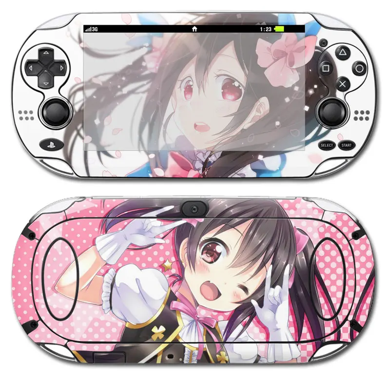 Stylish Design Vinyl Decal Skin Sticker For PSP Vita1000 Gaming Console ...